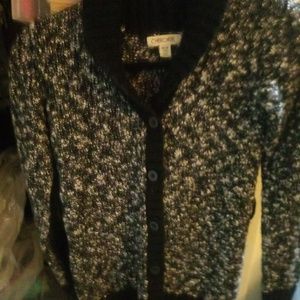Cherokee | Shirts & Tops | Cherokee Boys Blackwhite Cardigan M78 | Poshmark